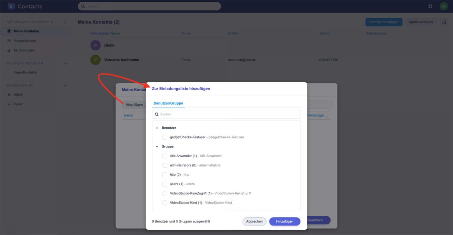 Synology DSM 6.2 Tutorial: Synology Contacts - gadgetChecks - Apple ...